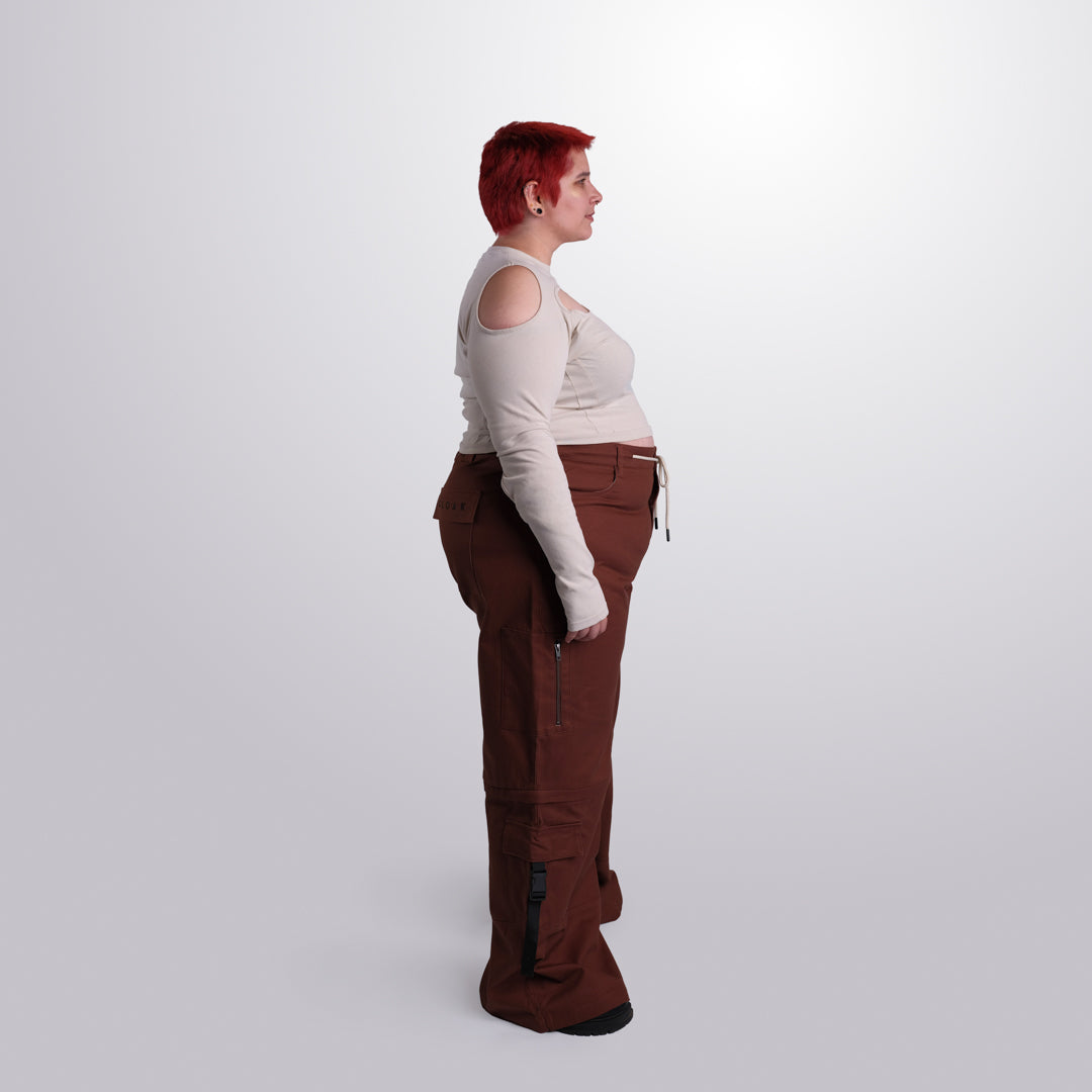 Cutout Cropped Long Sleeve – CLOAK